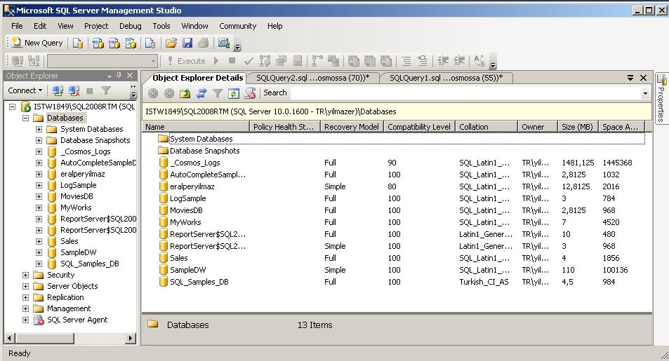 Displaying The Object Explorer Details Pane In Sql Se - vrogue.co Displaying The Object Explorer Details Pane In Sql Se - vrogue.co