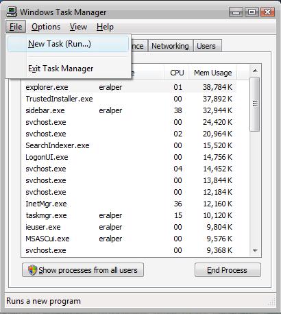 Download Taskmanager Bei Vista Aufrufen free software - smarterhelper