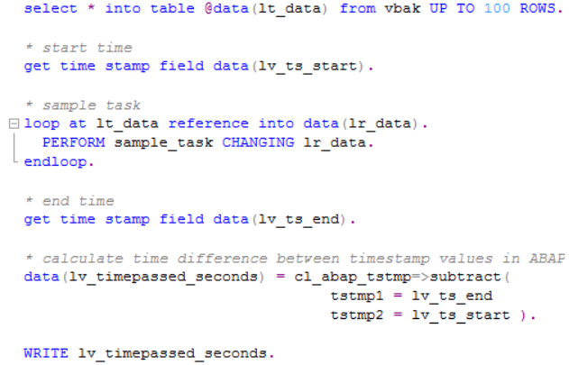 Get Current Timestamp and Calculate Time Difference in ABAP Get Current Timestamp and Calculate Time Difference in ABAP