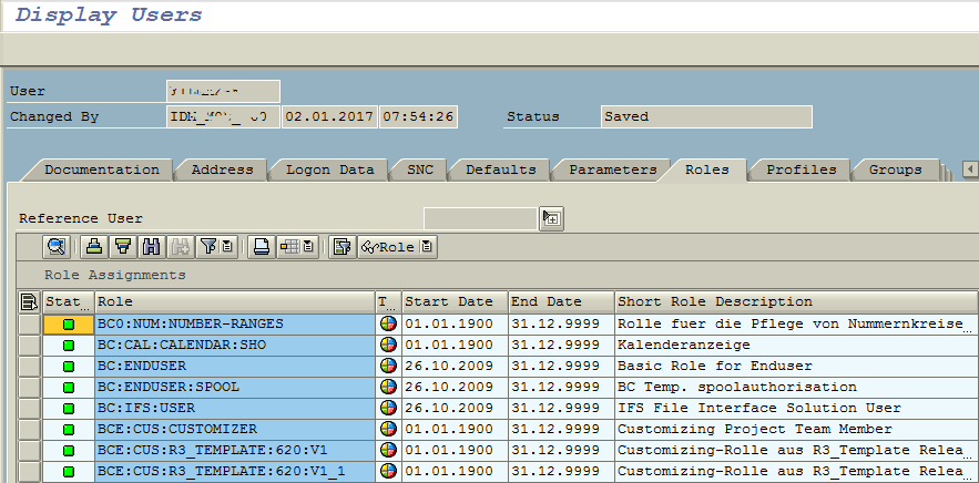 List SAP User-Roles Assignments in ABAP Code List SAP User-Roles Assignments in ABAP Code
