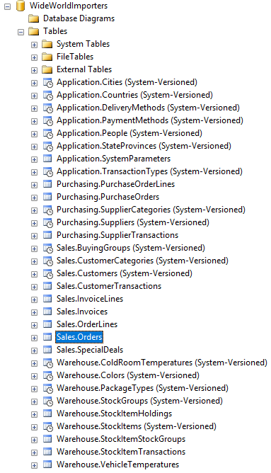 Restore SQL Server 2016 Sample Database WideWorldImporters Restore SQL Server 2016 Sample Database WideWorldImporters