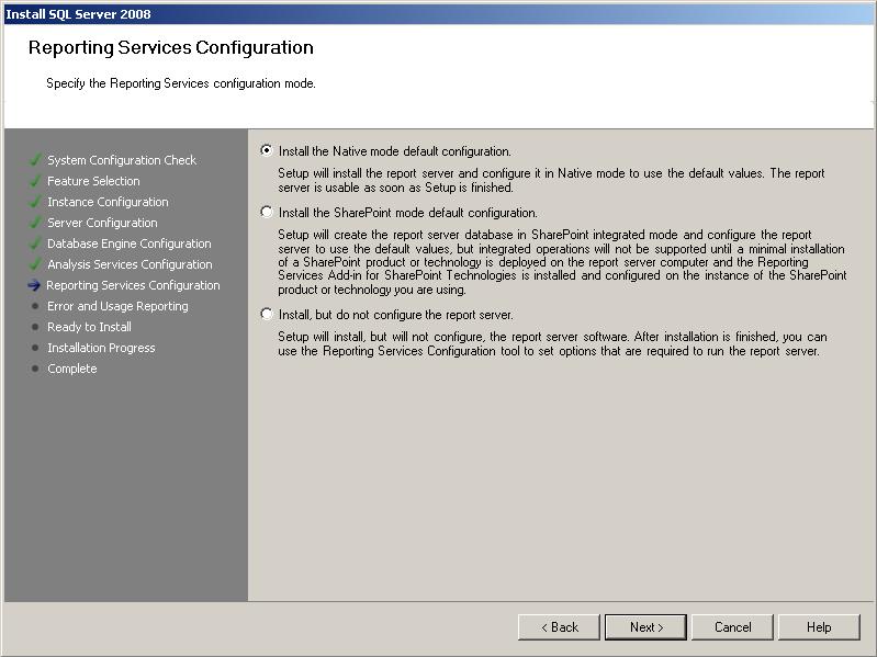 Microsoft SQL Server 2008 CTP 6 Installation Screenshots